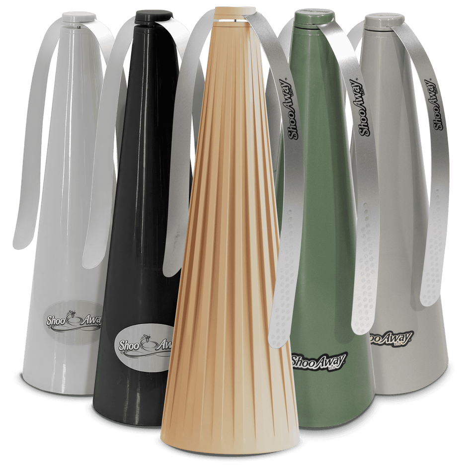 Shoo Away Bamboo Eco Friendly Rechargeable Portable Fly Repellent Fan ...